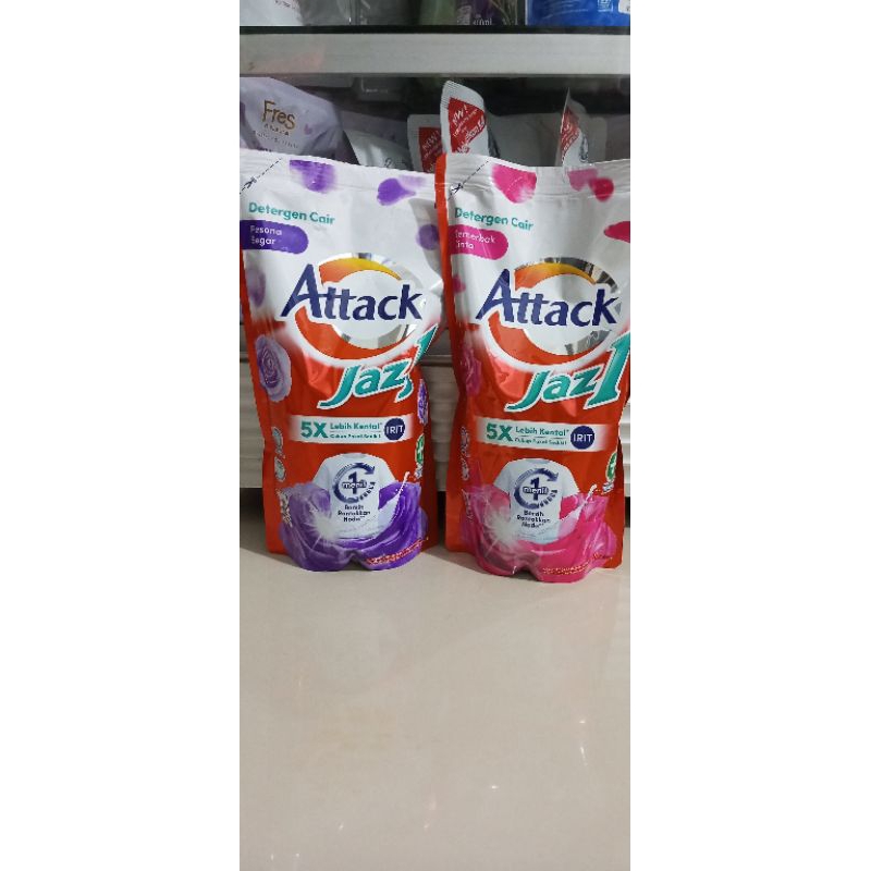 Jual deterjen attack jaz1 Detergel gel 750g/700g | Shopee Indonesia