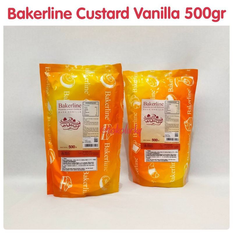 Jual Bakerline Premiks Custard 500gr / Vla Instant | Shopee Indonesia