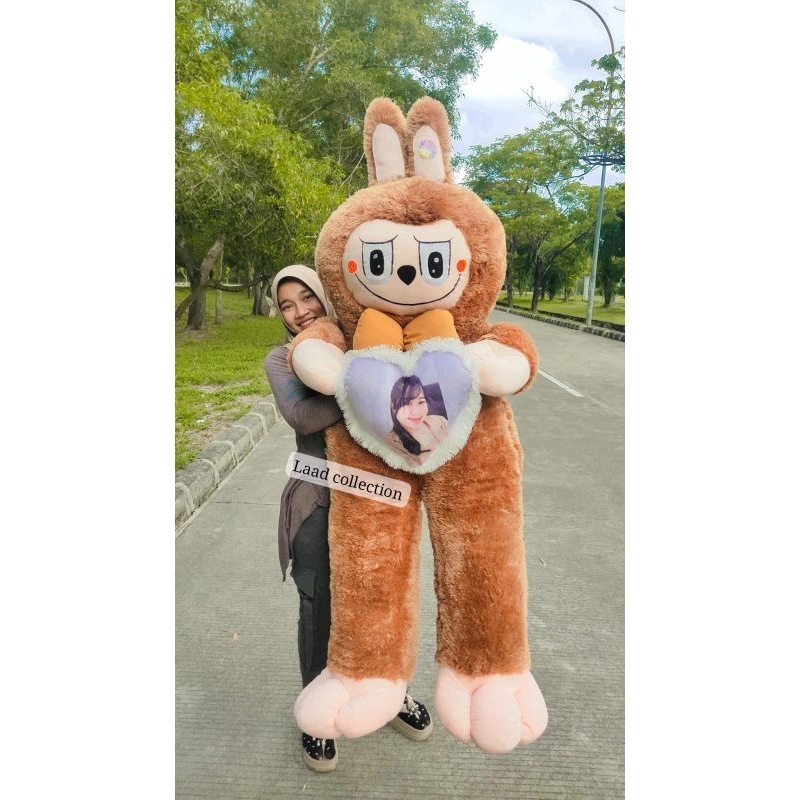 Jual BONEKA BESAR VIRAL LABUBU THE MONSTER EXCITING MACAROON SUPER ...