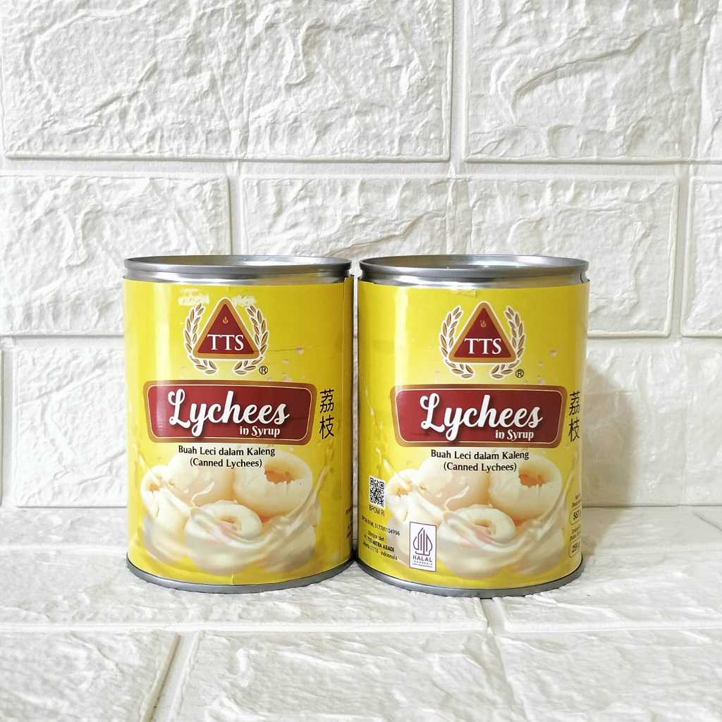 Jual TTS Lychee In Syrup Buah Leci dalam Kaleng 567gr Free Bubble Wrap ...
