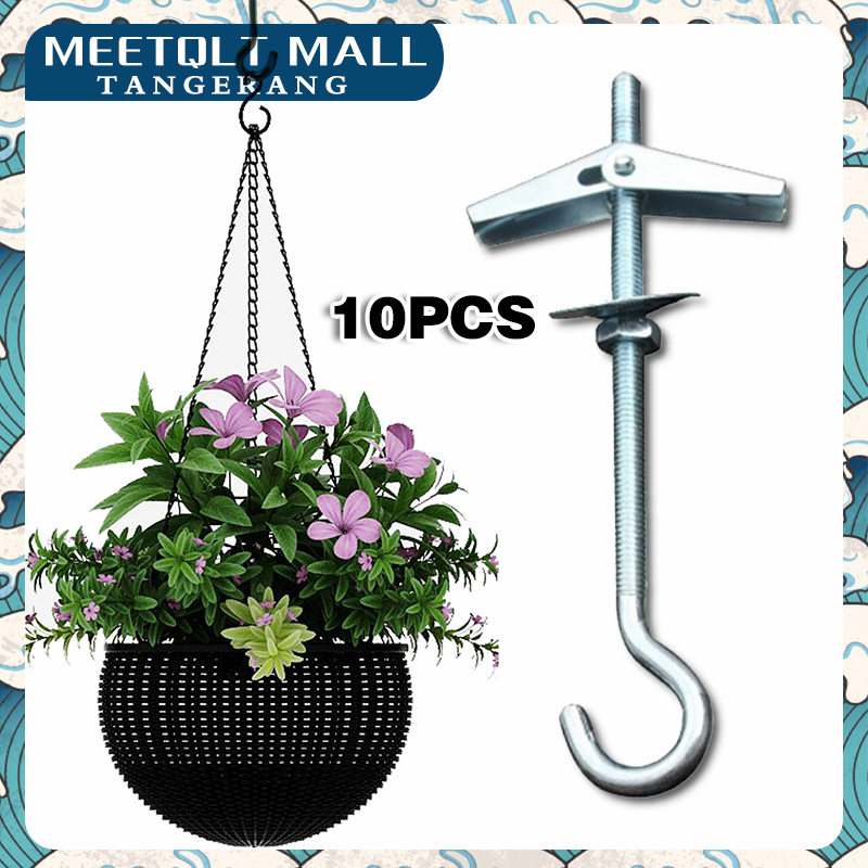 Jual Sekrup Pengait Anggrek-10pcs Dengan Alat Skrup Kait-Spring Toggle ...