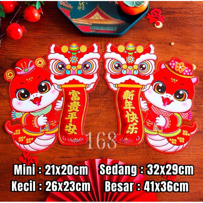 Jual TEMPELAN IMLEK ULAR TAHUN 2025 TIMBUL MODEL TERBARU | Shopee Indonesia