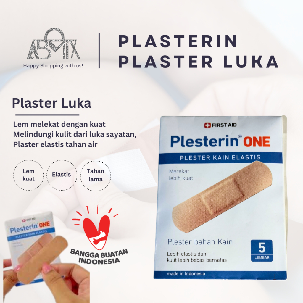 Jual Plasterin Onemed Plaster Luka Ringan isi 5Pcs | Shopee Indonesia