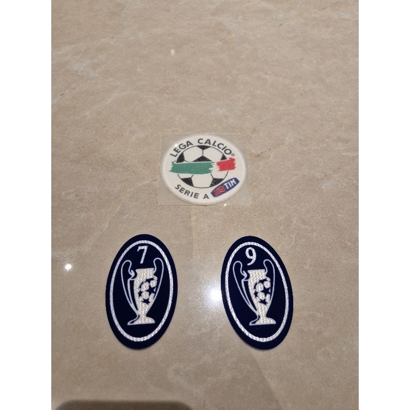 Jual PATCH EMBLEM RETRO LIGA CALCIO SERI A DAN PATCH BOH VELVET BLUDRU ...