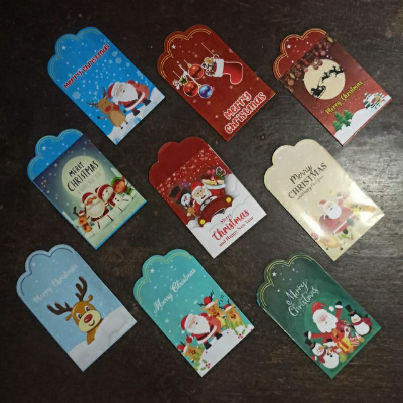 Jual 10pcs Amplop Natal / Angpau Merry Chirsmast & Tahun Baru 2025 ...