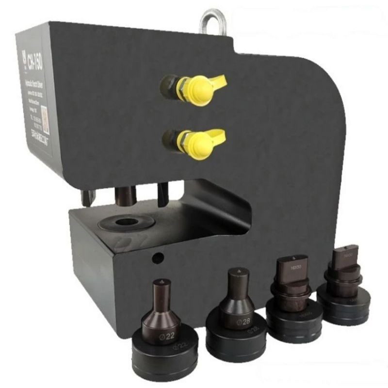 Jual 25mm Besi Hydraulic Punch BARTON Hole Punching Pelubang Hidrolik ...