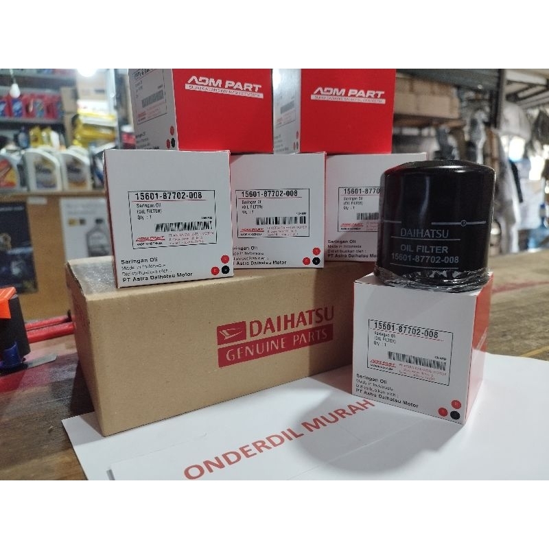 Jual Filter oli avanza/xenia/terios/rush original daihatsu | Shopee ...