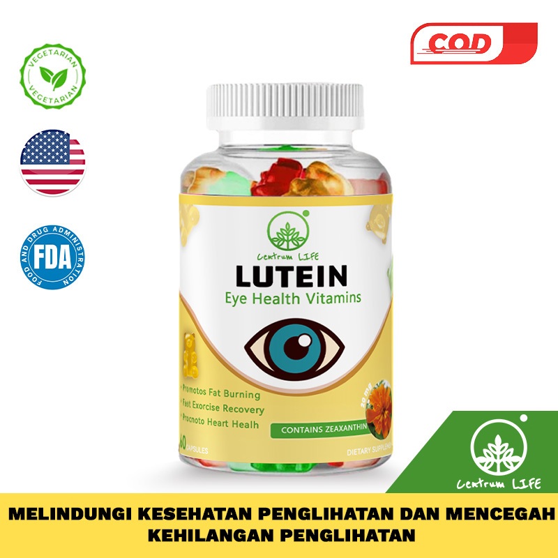 Jual Centrum LIFE Lutein, melindungi kesehatan penglihatan dan ...