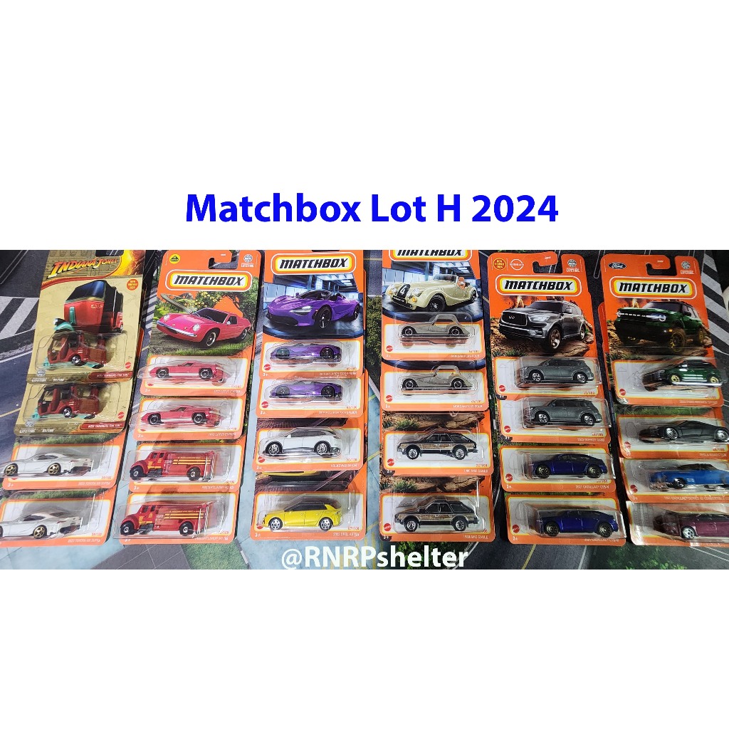 Jual Diecast Matchbox Matchbox original Mattel - Lot H 2024 | 1:64 ...