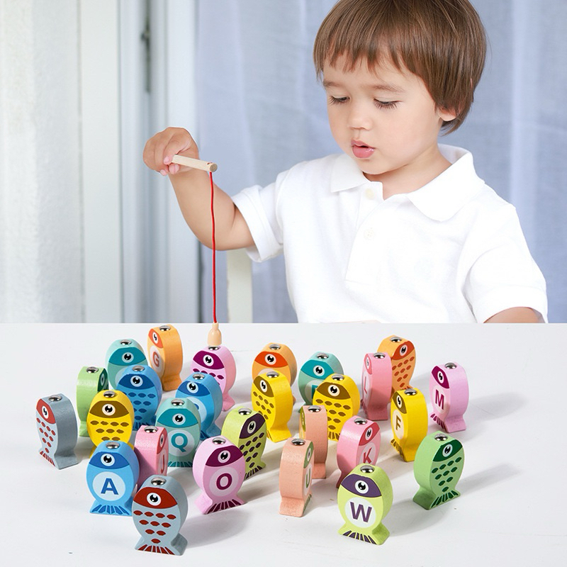 Jual Fishing Game Magnetic 3D Alphabet Number/Mainan Pancing Ikan ...