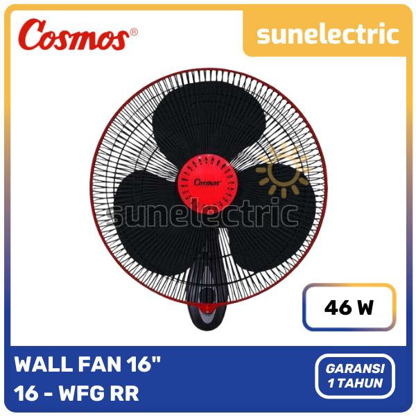 Jual Cosmos 16-WFG RR ( RING RED ) Kipas Angin Dinding / Wall 16 inch ...