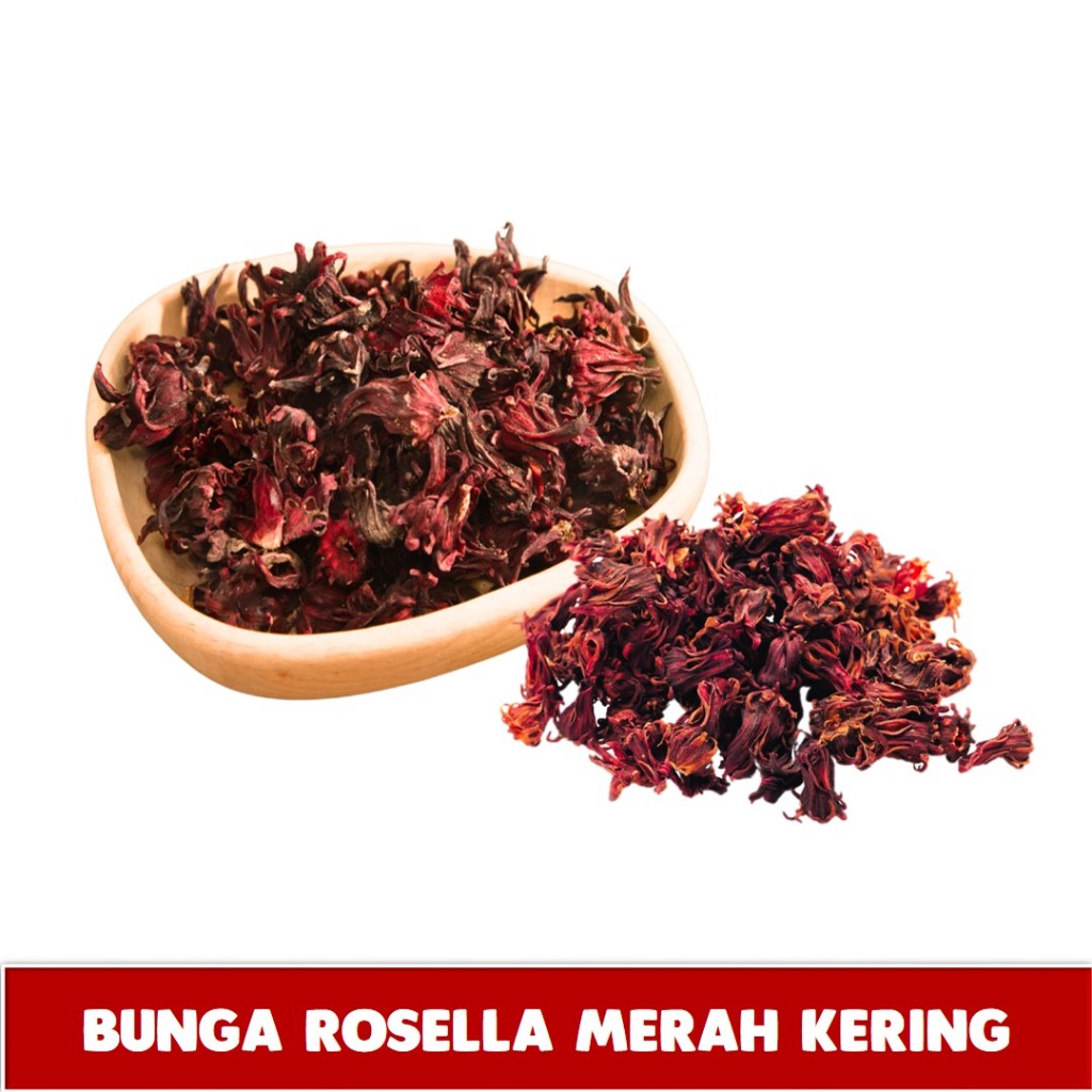 Jual Rosella Merah Kering | Bunga Rosella | 50gr & 100gr | Shopee Indonesia