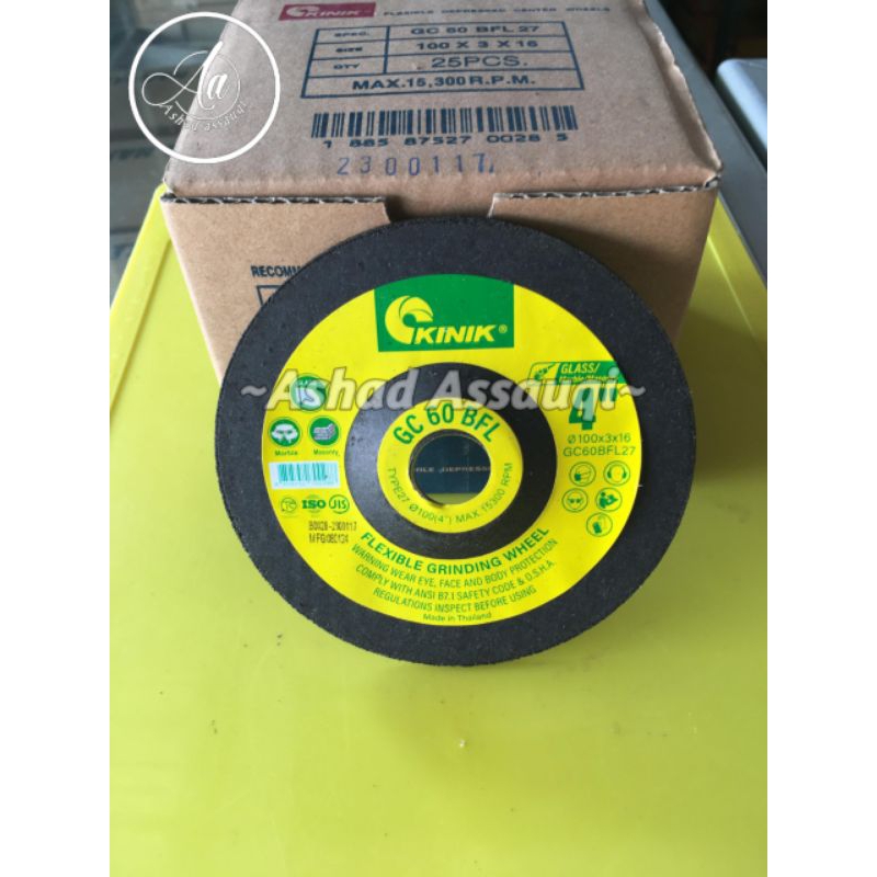 Jual Kinik GC 60 batu poles flexible 4 inch | Shopee Indonesia