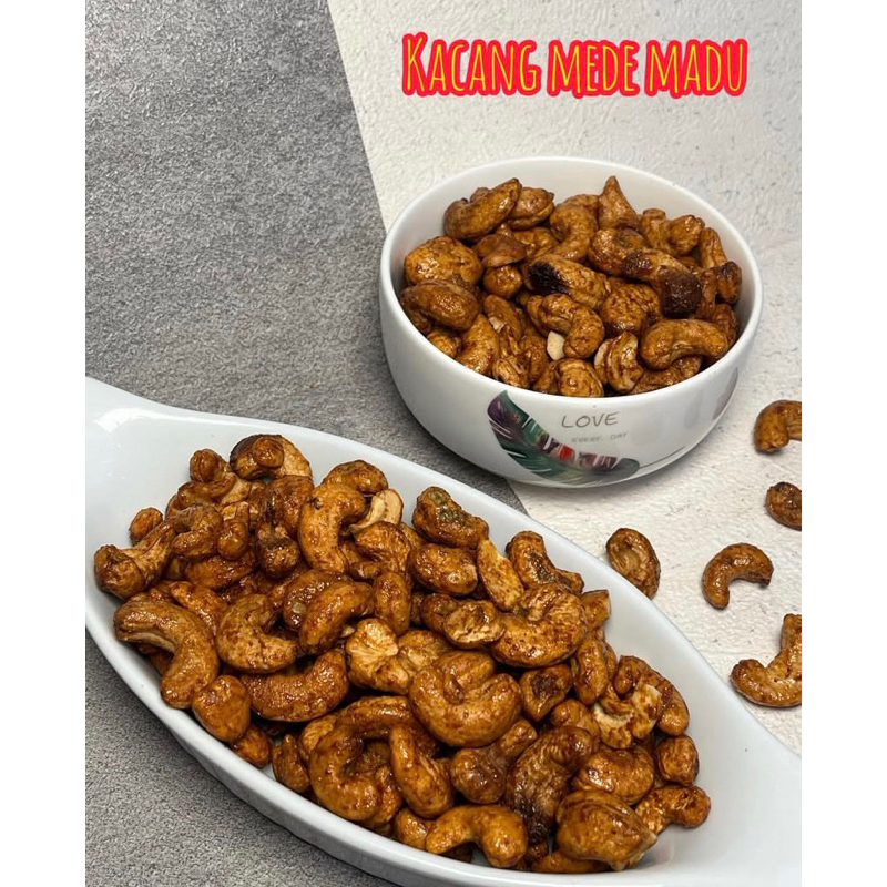 Jual Kacang Mede Madu 500 gr (1/2 kg) | Shopee Indonesia