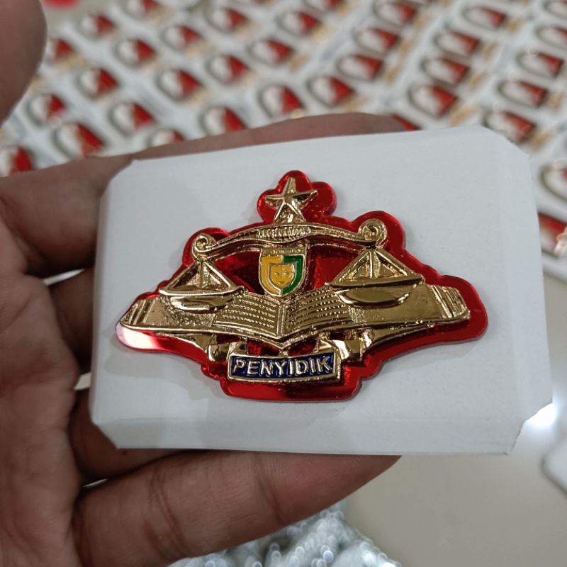 Jual brevet wing pin penyidik pm polisi militer dasar mika | Shopee ...