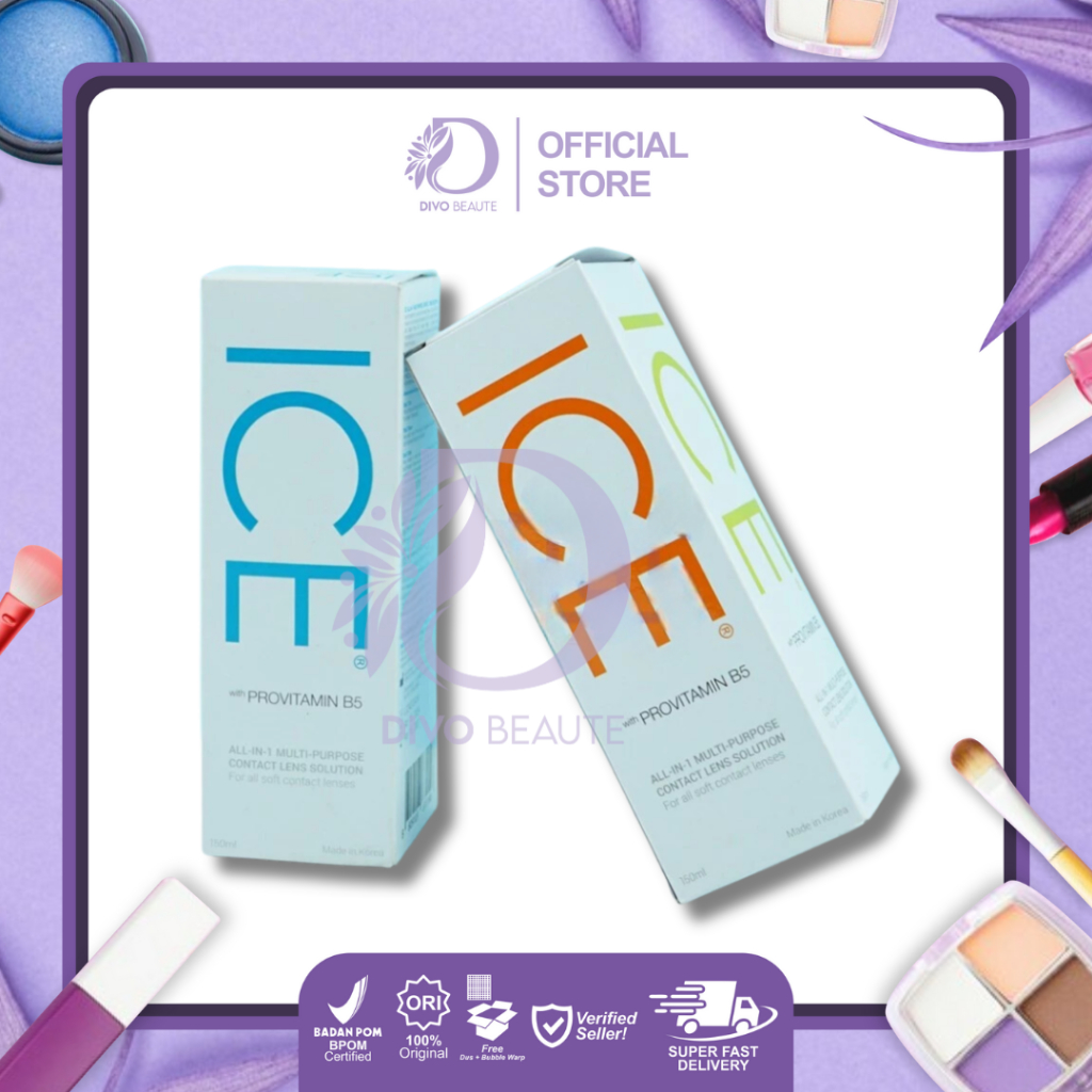 Jual Ice Air Softlens - Cairan Pembersih Softlens 60 ml | 150 ml ...
