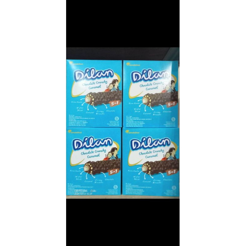 Jual Dilan Chocolate Crunchy Caramel 5in1 | Shopee Indonesia