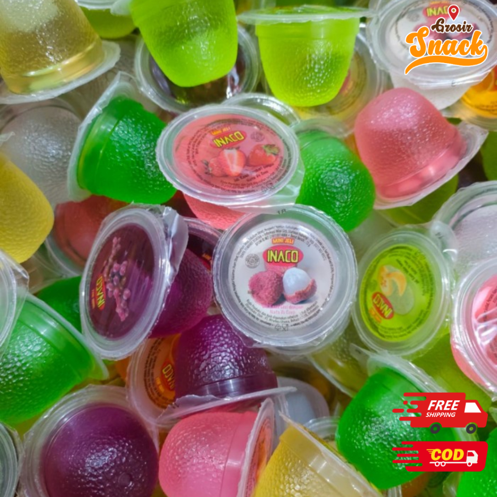 Jual JELLY INACO MIX RASA BUAH GROSIR SNACK | Shopee Indonesia