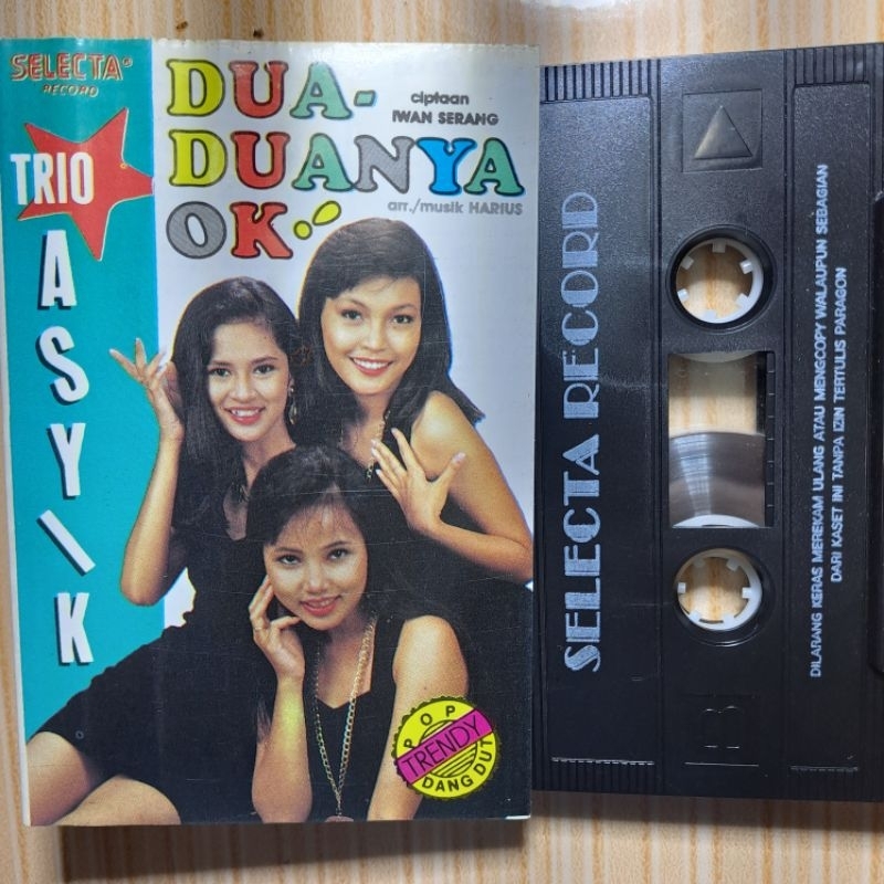 Jual Kaset Dangdut Trio asyik Album Dua Duanya Ok | Shopee Indonesia