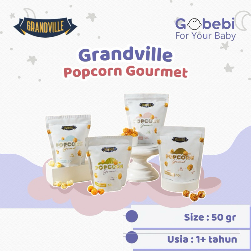 Jual Grandville Popcorn Gourmet - Cemilan Anak Sehat | Shopee Indonesia