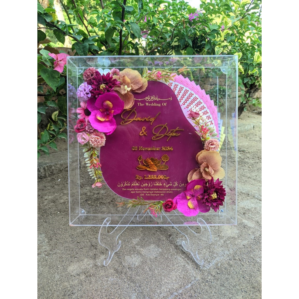 Jual Mahar Acrylic Transparan / Mahar Akrilik / Mahar Tetes Akrilik ...