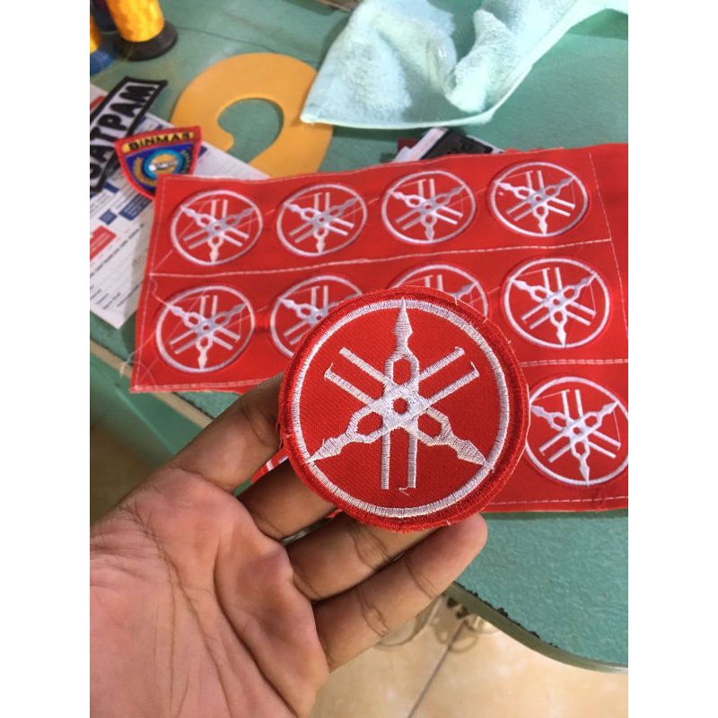 Jual LOGO BORDIR EMBLEM YAMAHA | Shopee Indonesia