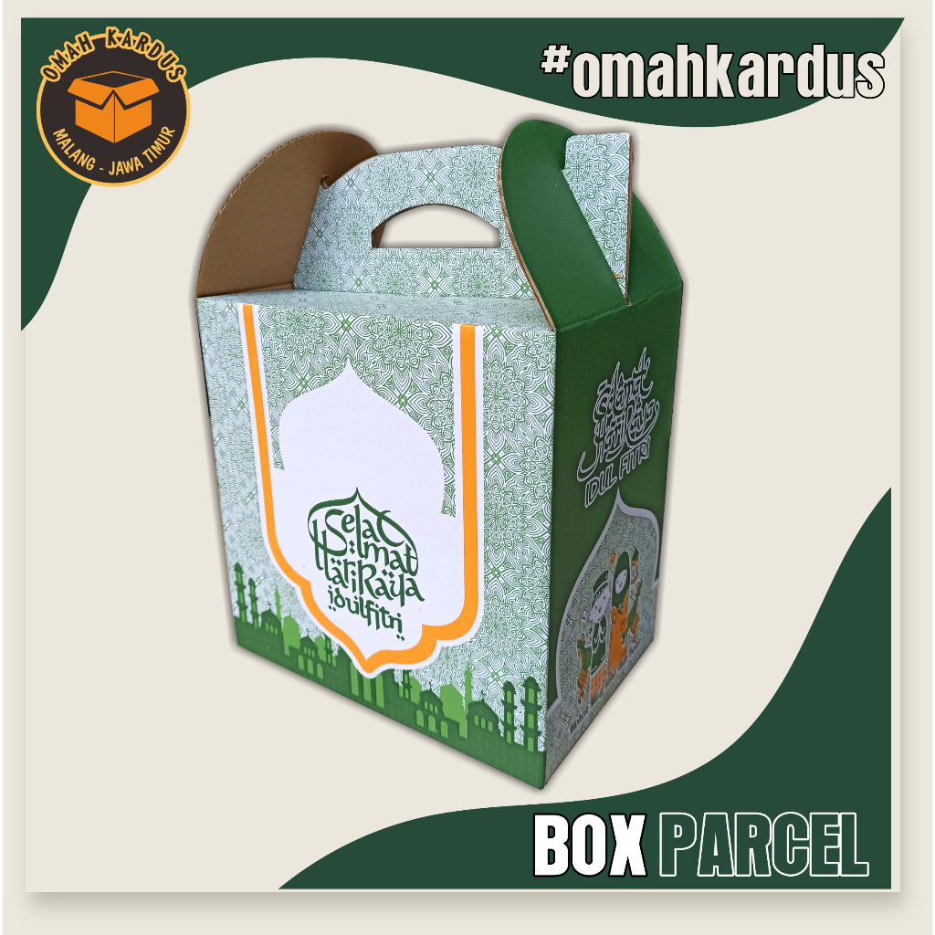 Jual Box Parcel 29x20x29cm / KARDUS BOX PARCEL LEBARAN model jinjing ...