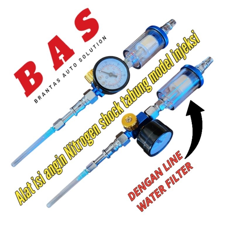 Jual Alat bantu suntikan isi angin/Nitrogen buat tabung shock Alat ini ...