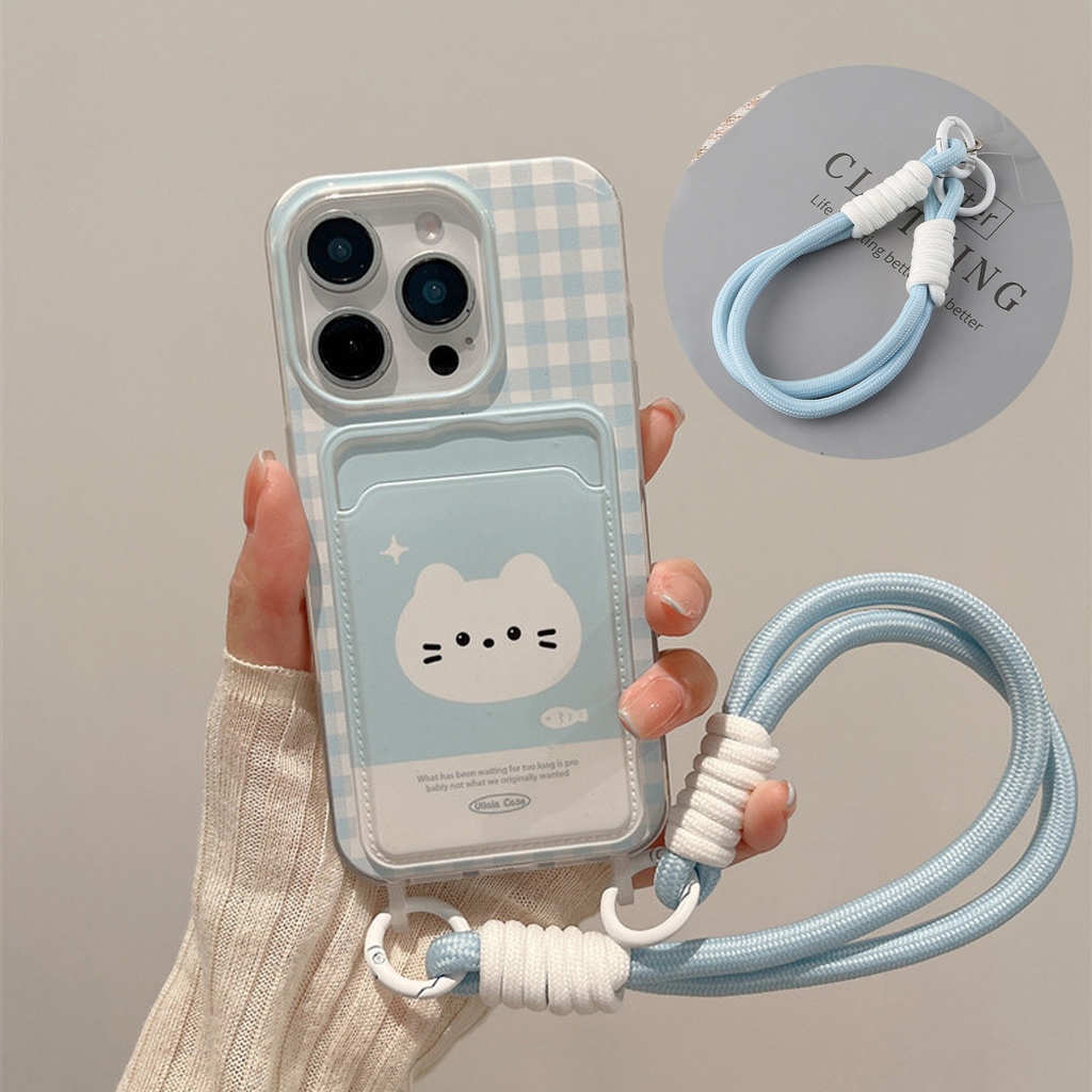 Jual Eaestetic Tail Kucing Kotak-Kotak Softcase Samsung A17 5G A07 A06 5G A56 A36 A26 5G A16 5G ...