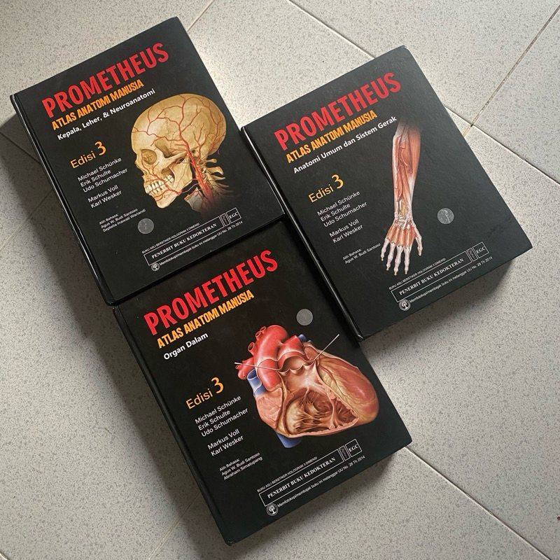 Jual EGC Prometheus Atlas Anatomi Manusia Edisi 3 | 3 Buku | Bisa Beli Satuan | Prometheus ...