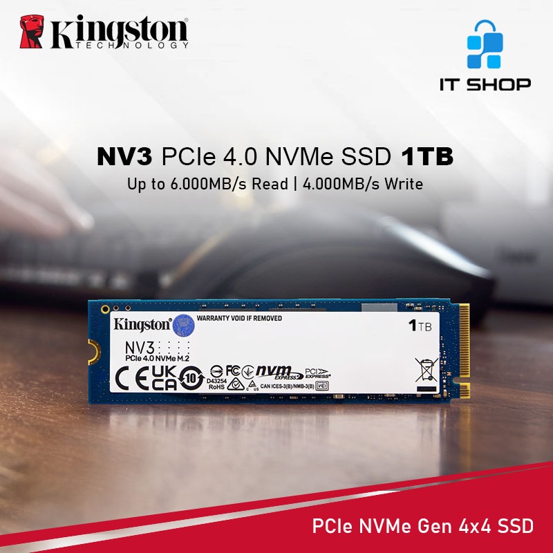 Jual Kingston NV3 PCIe 4.0 NVMe SSD - 1TB - 2280 | Shopee Indonesia