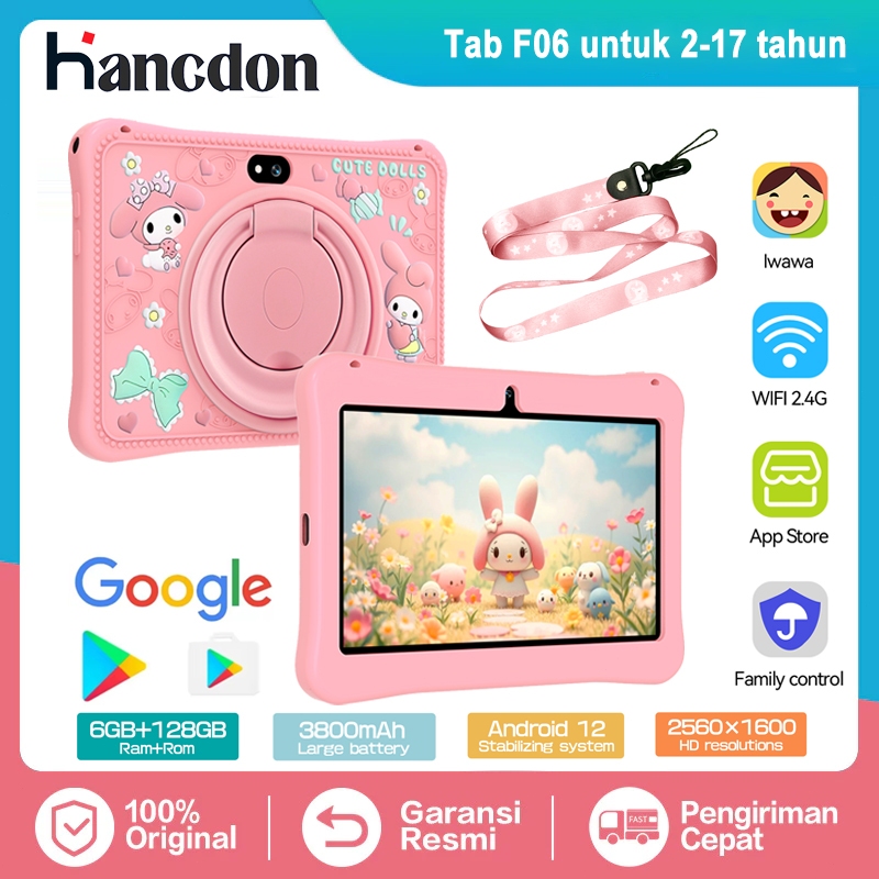 Jual Hancdon Tablet PC Galaxy Tablet Anak F06 Android 6GB+128GB 7.1 ...