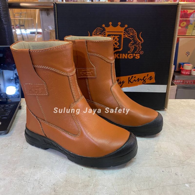 Jual Sepatu Safety King's 805 Cx (Coklat) Original 100% | Safety Shoes ...
