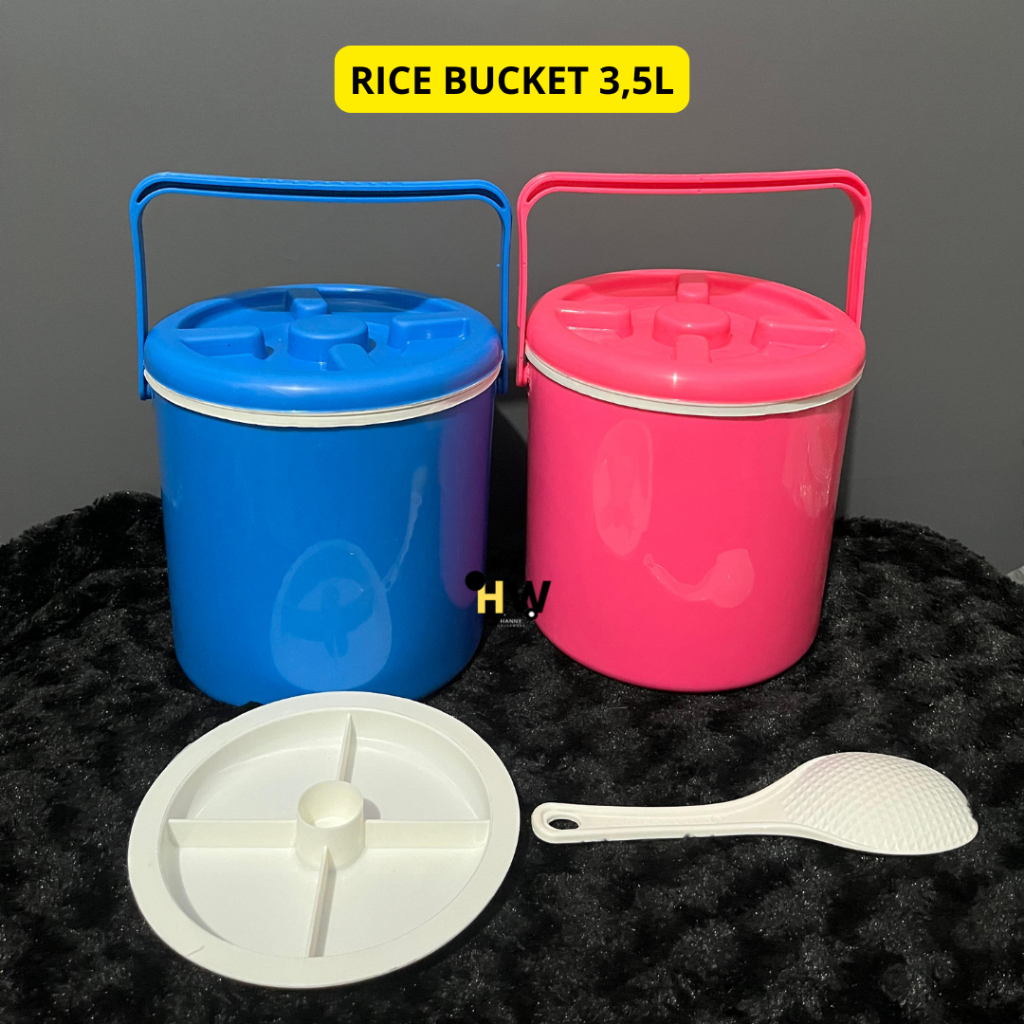 Jual Rice Ice bucket 3,5 Liter std Thermos Nasi Termos Es / Tempat nasi ...