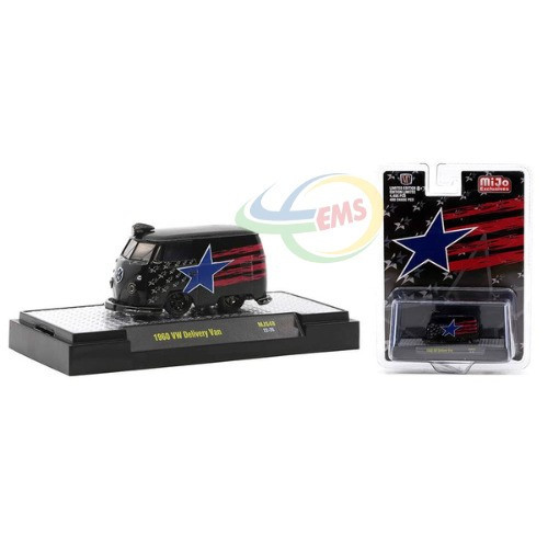 Jual 31500-MJS48 - M2 Machines 1/64 1960 VW Delivery Van Black with ...