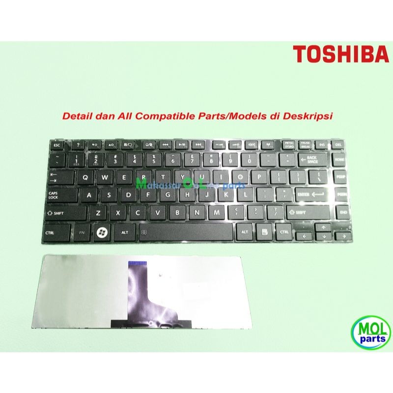 Jual Keyboard Toshiba Satellite C800 C805 C840 M800 M840 L800 L805 ...