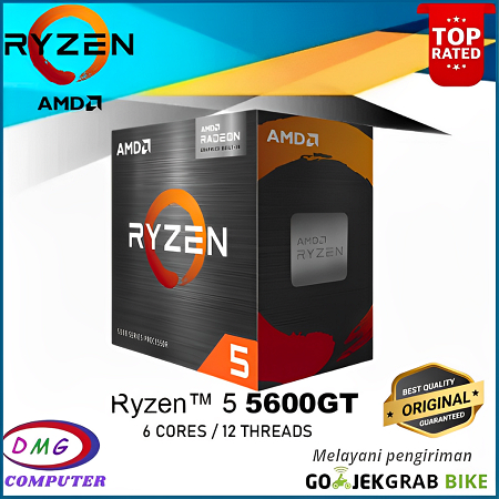Jual AMD Processor Ryzen 5 5600GT Wraight Stealth Cooler / 5600 GT ...