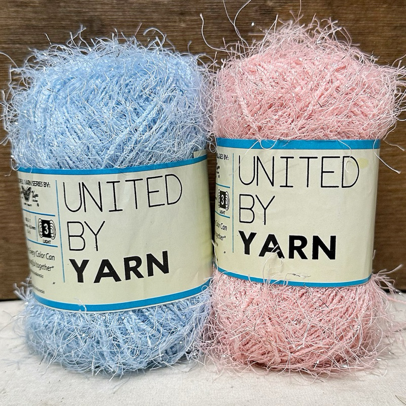 Jual Benang Rajut united Fancy Yarn / Boucle / Benang scrubby lembut ...