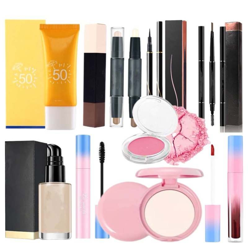 Jual Paket Makeup 9 In 1 Varian Lengkap / Paket Makeup Set Kecantikan ...