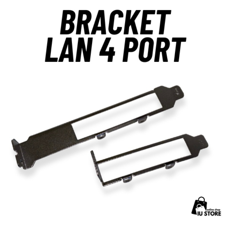 Jual Intel Bracket Low Profile Lan Card 4 Port 82576 Besi Pendek dan ...