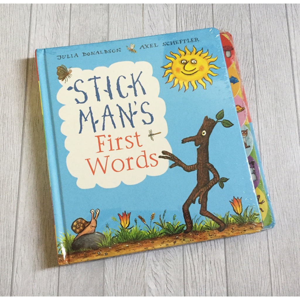 Jual Stick Man's First Words by Julia Donaldson (Author), Axel ...