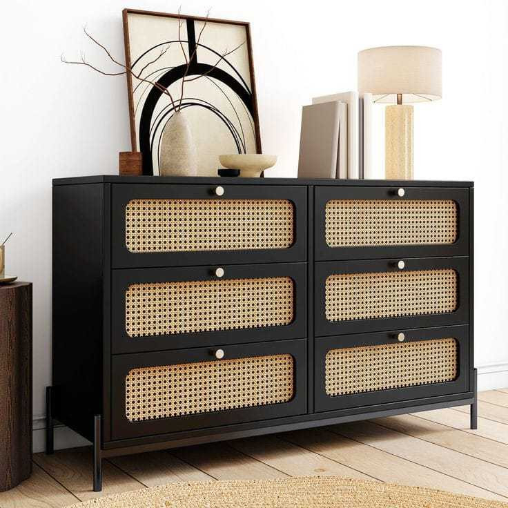 Jual Bufet Laci Kayu Jati Solid – Drawer Serbaguna Desain Praktis ...