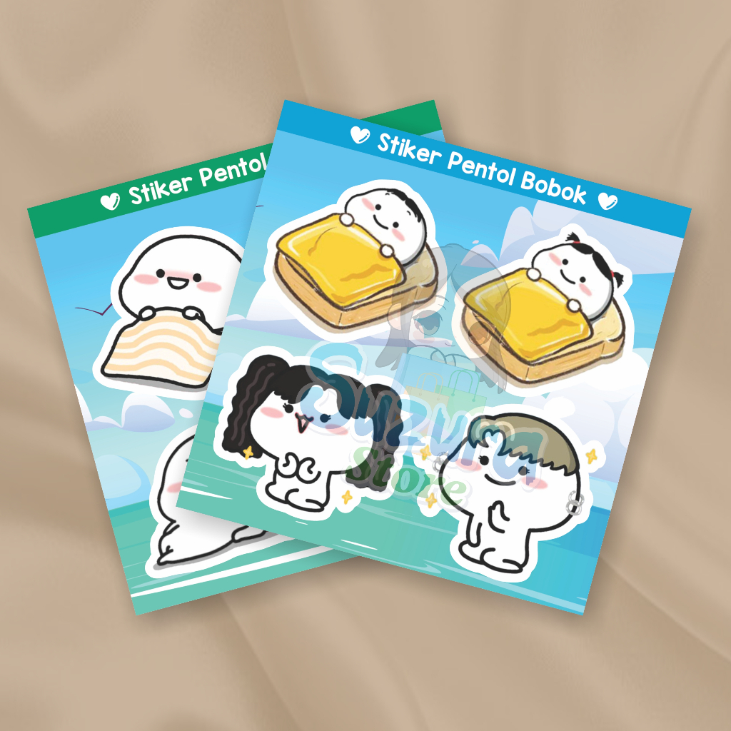 Jual STIKER PENTOL BOBOK CANTIK, STIKER BERKUALITAS DAN ANTI AIR ...