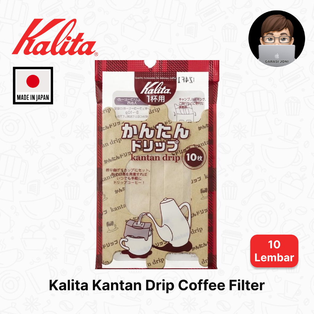 Jual Kalita Kantan Drip Coffee Filter 10 Lembar | Shopee Indonesia