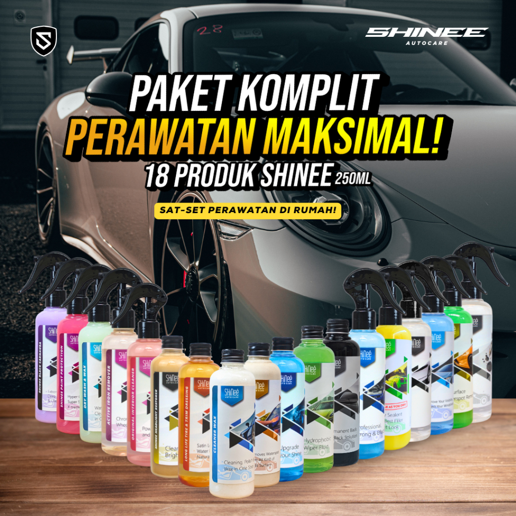 Jual SHinee - Paket Lengkap | Wax Poles Pengkilap Body Mobil Motor Nano Ceramic Coating Paint ...