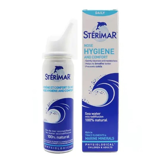 Jual STERIMAR NASAL SPRAY HYGIENE & COMFORT 50ML | Shopee Indonesia