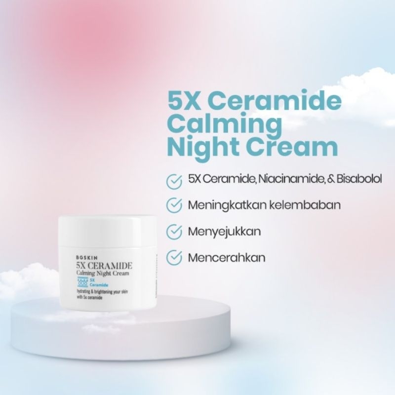 Jual Night cream 5X ceramide calming | Shopee Indonesia
