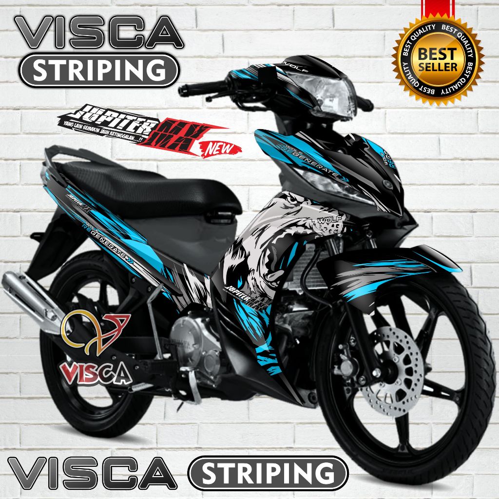 Jual Decal Jupiter MX New 135 Full Body / Striping Jupiter MX 135 New ...