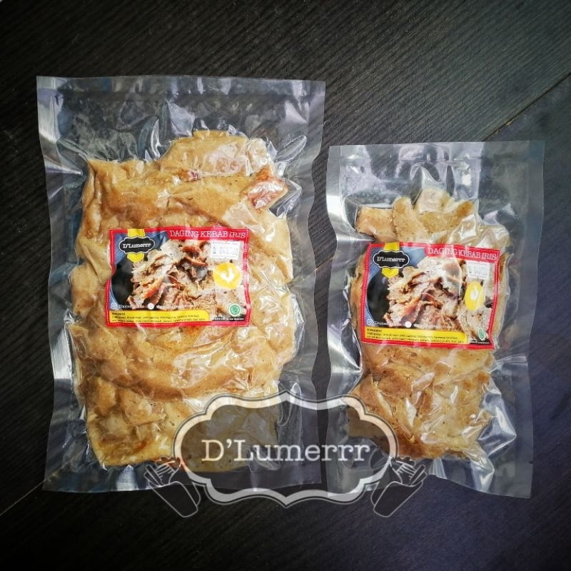 Jual Daging Kebab Ayam Slice Siap Saji - Daging Ayam Sahara Matang ...