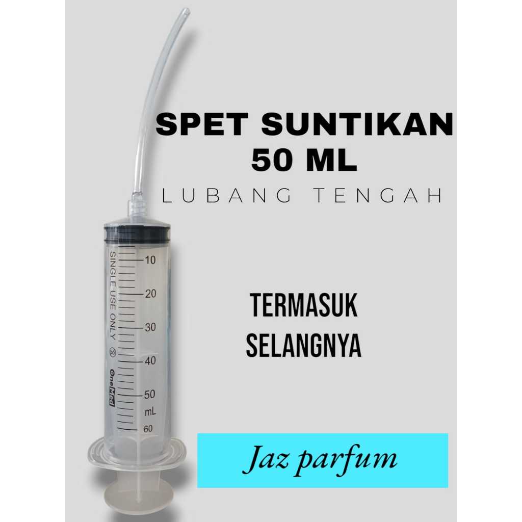 Jual (1 PCS) SPET 50 ML. SUNTIKAN PARFUM,TINTA DAN LAINNYA.UKURAN 50 ML ...